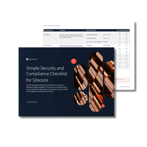 Multi-layered Security Baseline Approach for Sitecore Platforms